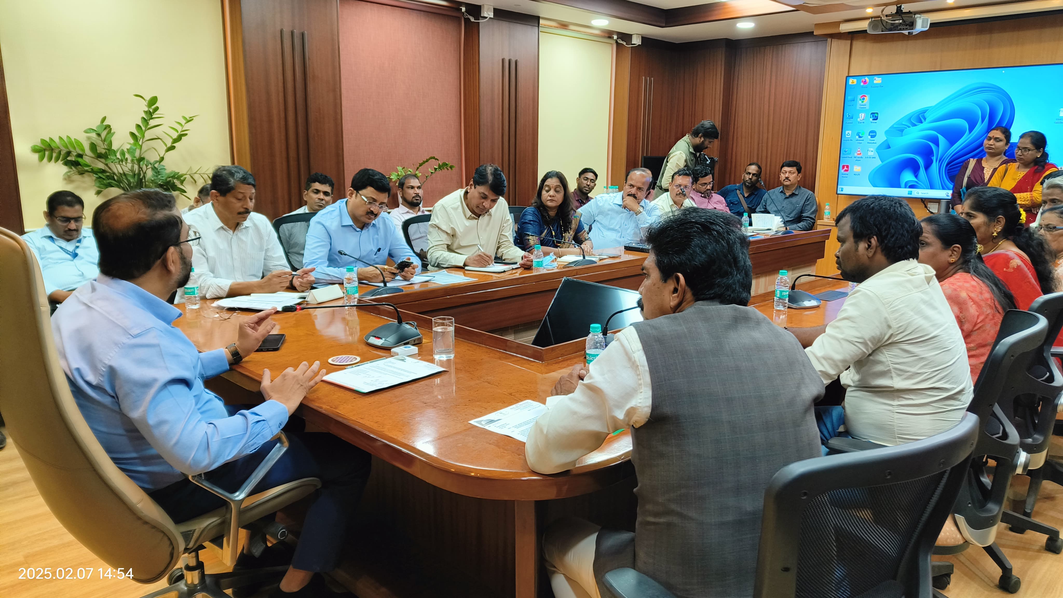 Meeting with Shri. Tamil Selvan (MLA) | Mhada